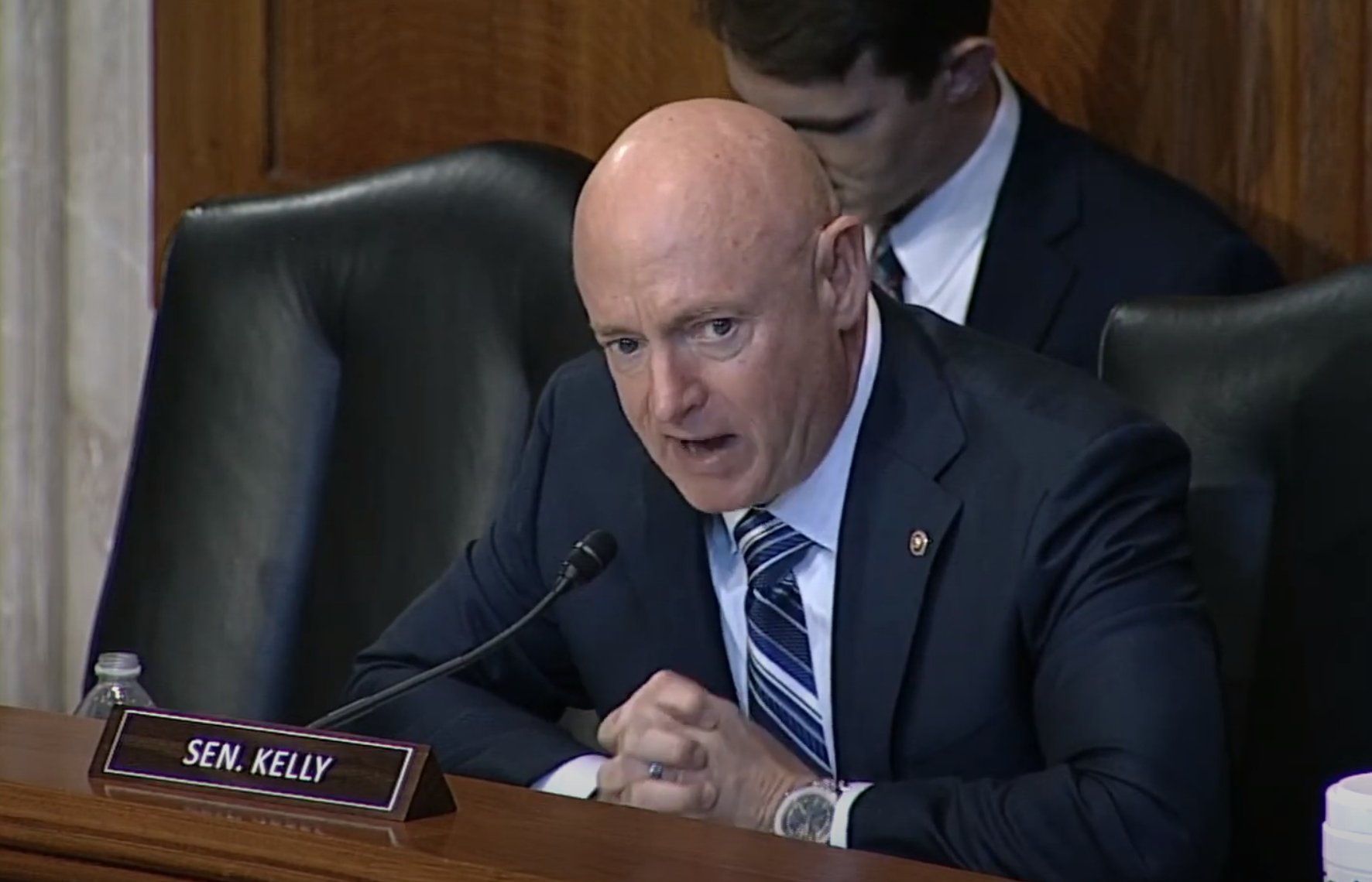 WATCH: Senator Mark Kelly Raises Issue of Water Contamination During ...