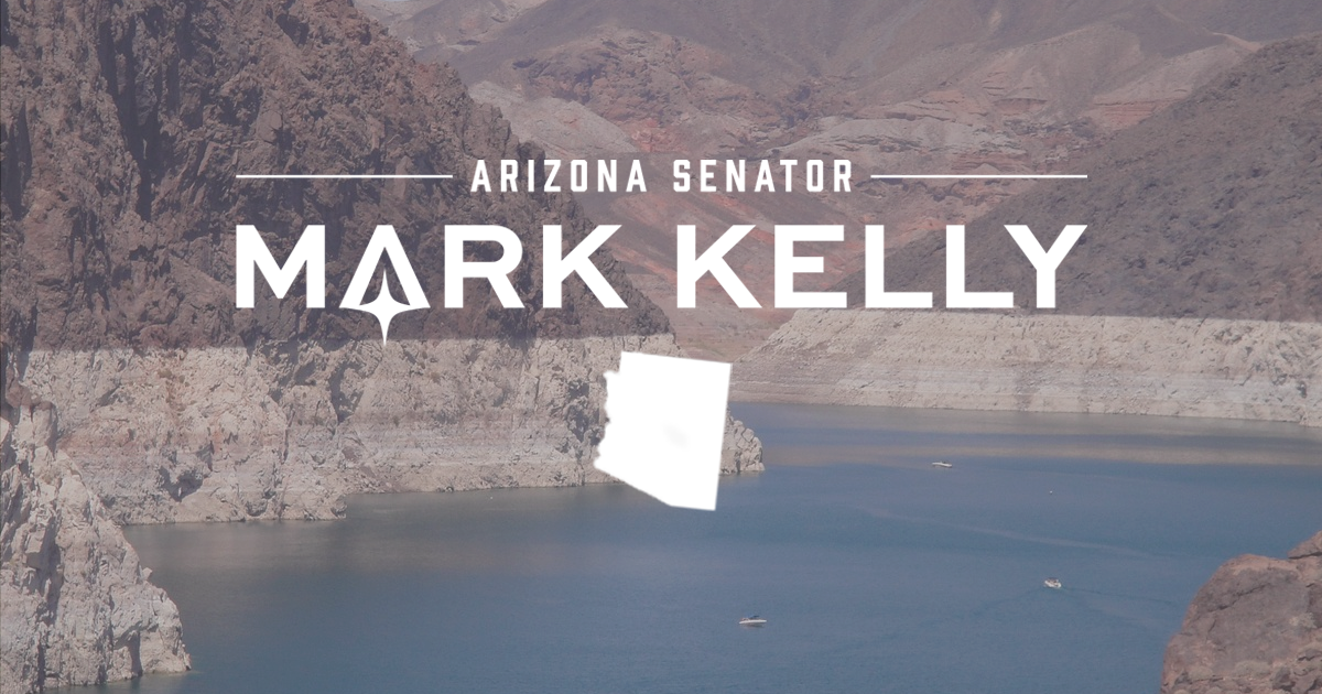 Sen. Kelly Continues to Deliver on Commitment to Secure Arizona’s Water ...