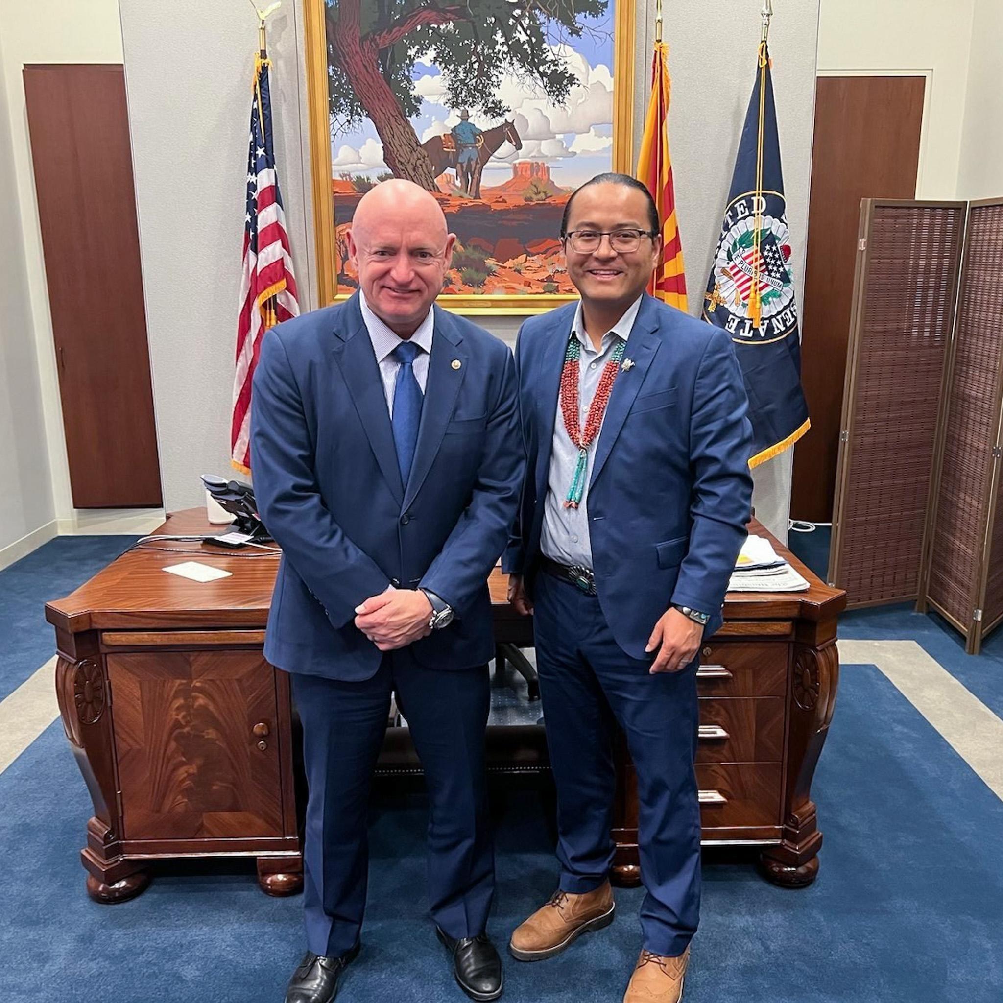ICYMI: Sen. Kelly Welcomes Navajo Nation President Buu Nygren to ...