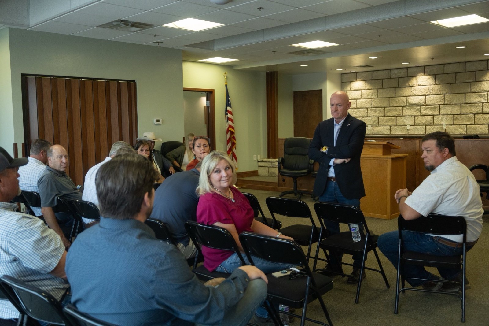 PHOTOS: Kelly Visits City of St. Johns to Meet with Northeastern ...
